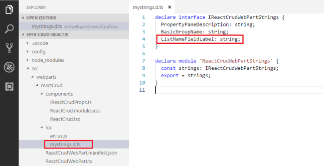 Sharepoint Framework Crud Operations Using Reactjs