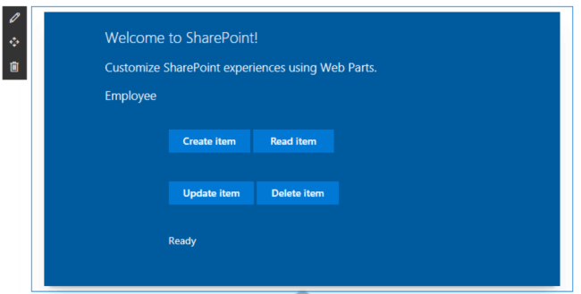 Sharepoint Framework Crud Operations Using Reactjs