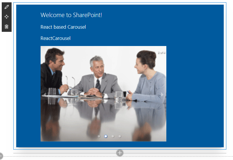 SharePoint Framework - React-based Carousel SharePoint Framework - React-based Carousel