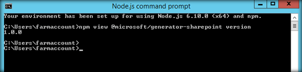 Sharepoint Framework Setting Up Development Environment