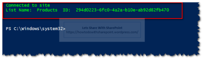 SharePoint Online - Working with Lists Using PowerShell