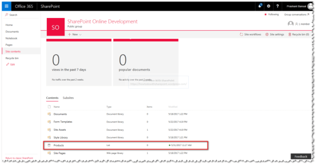SharePoint Online - Working with Lists Using PowerShell
