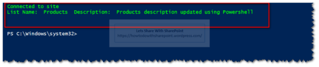 SharePoint Online - Working with Lists Using PowerShell