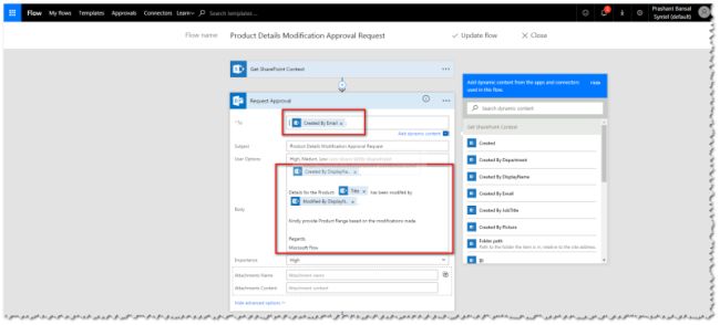 How To Develop Approval Workflows On List Item Update Event Using Microsoft Flows