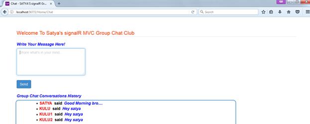 Signalr Message Conversation App Using Aspnet Mvc 5 In Real Time Scenario
