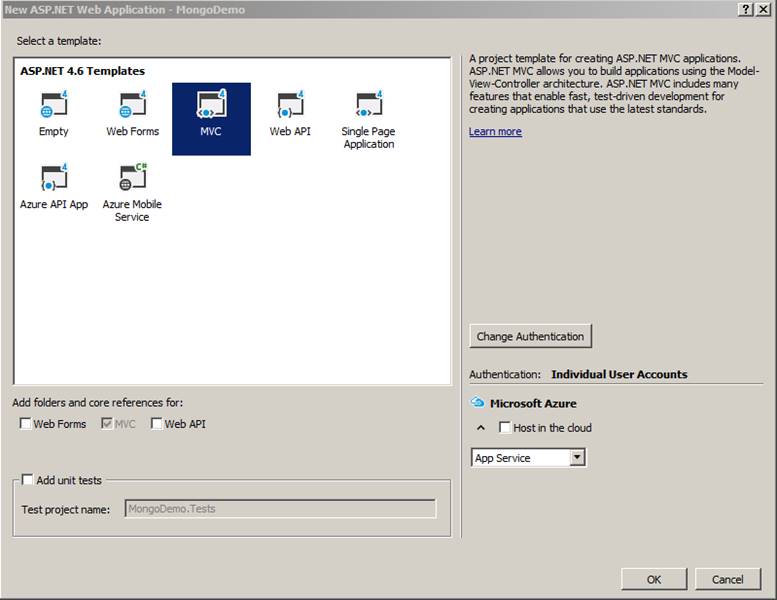 Simple Crud Operation Using Aspnet Mvc And Mongodb