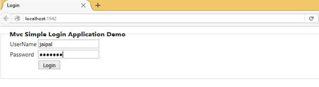 Simple Login Application Using Sessions In Aspnet Mvc