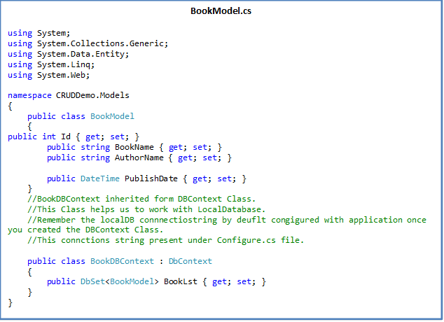 Simplified Crud Operation Using Entityframework From Scratch