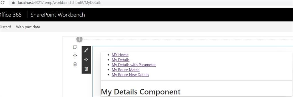 Create a Single Page App in SPFx using React Router Dom