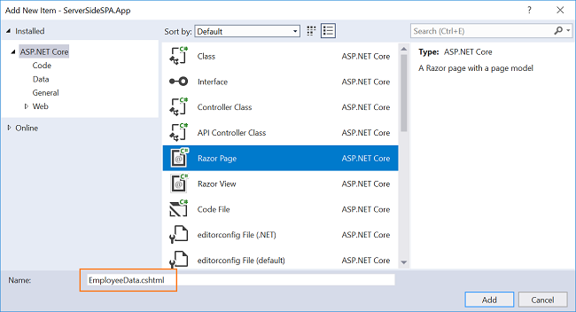 Single Page Application Using Server-Side Blazor Single Page Application Using Server-Side Blazor
