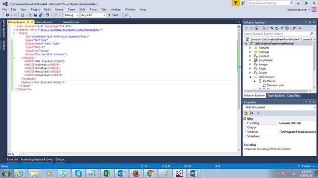 Site Columns Through SharePoint Hosted Apps
