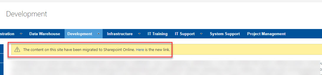 Displaying Notification using Banner in SharePoint