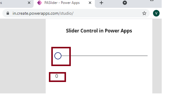 Slider Control In Power Apps