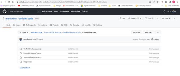 New Features In .NET 8