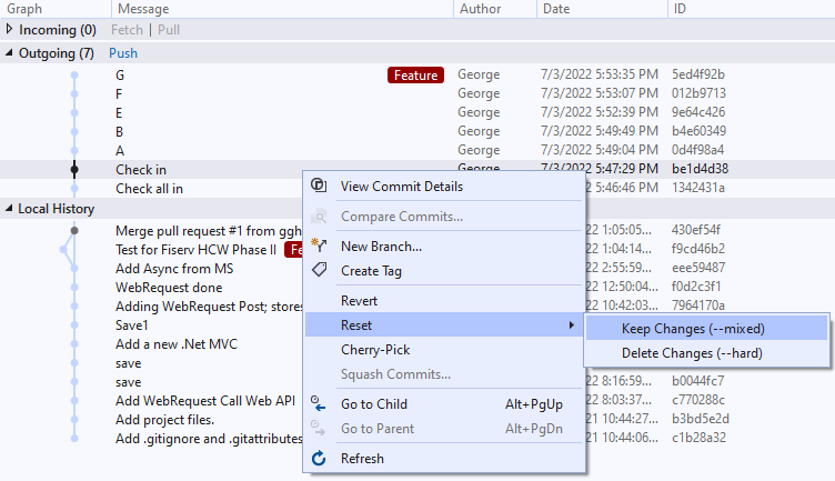 Source Control 4 4 Git Recover Git Tree Reflogreset