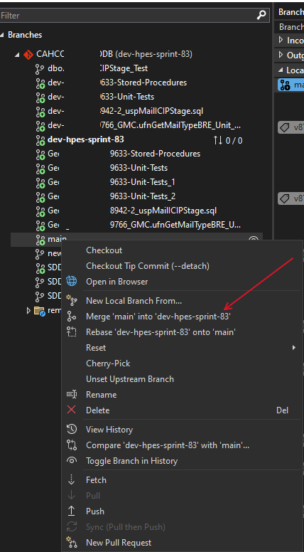 Source Control 5 3 Github Merge In Github Github Desktop Visual 8583