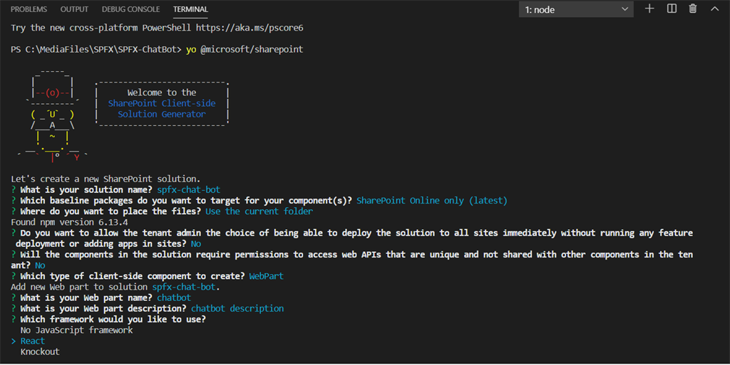 Spfx Bot Using Azure Bot Framework Sdkv4 With Luis And Qna Maker
