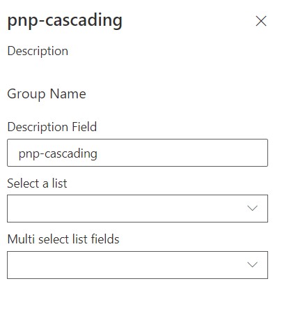 SPFx Cascading Dropdown In Property Pane