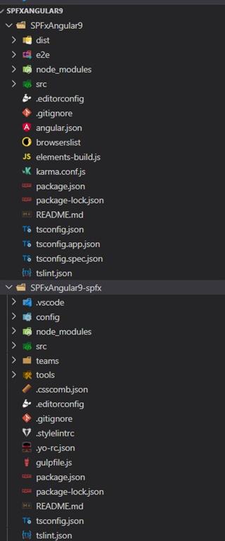 SPFx Webpart With Angular Elements