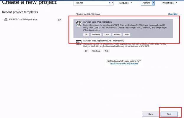 SQL Server And CRUD Operations Using .NET Core 2 And Entity Framework