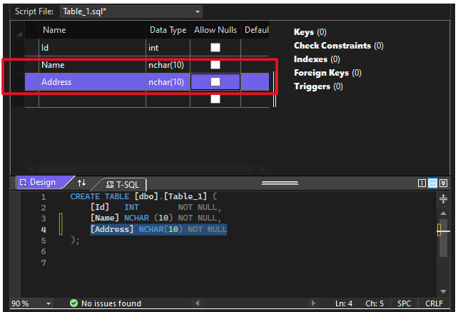 SSRS (4) --- SQL Server Database Project in Visual Studio
