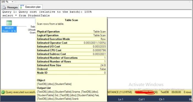 Sql Server Execution Plans 7668