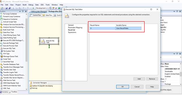 Ssis Write Custom Message Or Variable Value In Ssis Log File