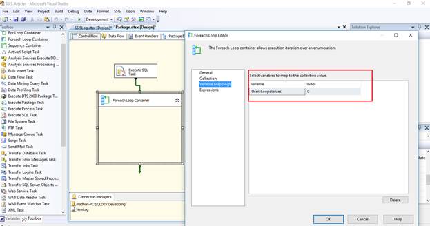 Ssis Write Custom Message Or Variable Value In Ssis Log File
