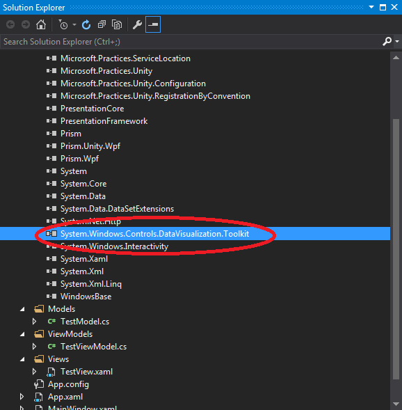 Static And Dynamic Line Chart In Wpf With Mvvm Pattern Using Prism Library
