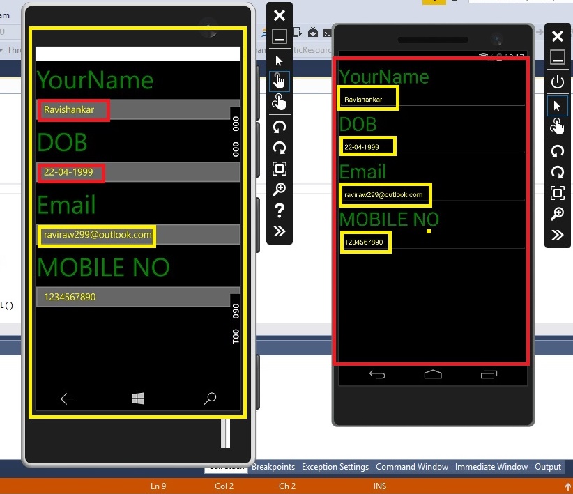 Static Resource Using Xamarin.Forms Version (1.0)