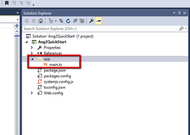 Step By Step Angular 2 Implementation In Visual Studio Update 3