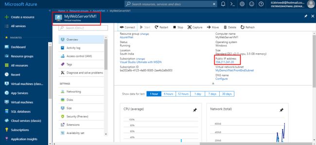 Step By Step Demo Of Creating Azure Virtual Network Subnets And Network Security Groups Part