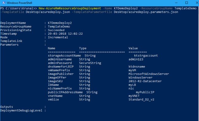 Creating Vms Vnet Subnets And Load Balancers Using Azure Resource Manager Templates 