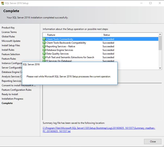 Step by Step Guide To Install SQL Server 2016, SSMS And SSDT Tool