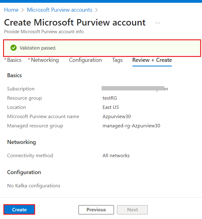 Steps for Creating a Microsoft Purview Governance Account Steps for Creating a Microsoft Purview Governance Account