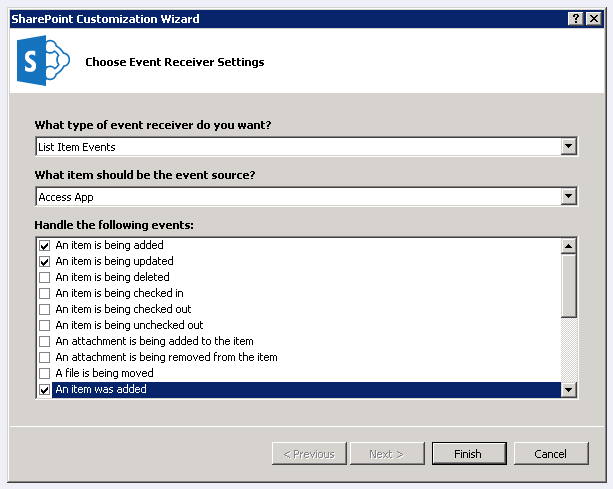 Steps To Create Item Event Receivers In SharePoint 2013 Using C# Server Object Model