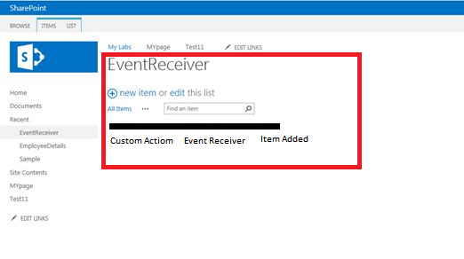 Steps To Create Item Event Receivers In SharePoint 2013 Using C# Server Object Model
