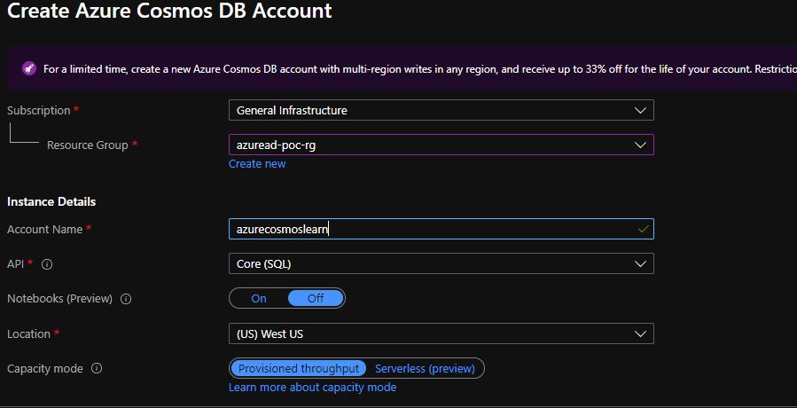 Azure Cosmos Db Store And Retrieve Json Data Types Using Sql Api