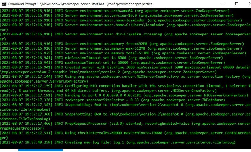 Stream Data From Console To Console Using Apache Kafka