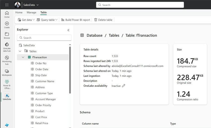 Supported File Types for Data Ingestion into KQL Database in Fabric