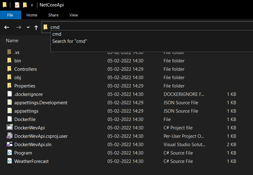 Sync .Net Core Project To GIT Repository