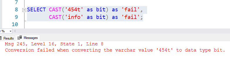 T-SQL Interview Questions On Data Types