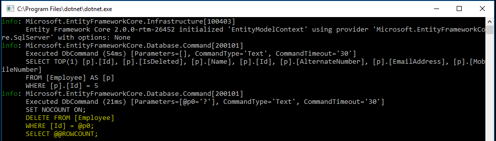 Table Splitting In Entity Framework Core 20 5860