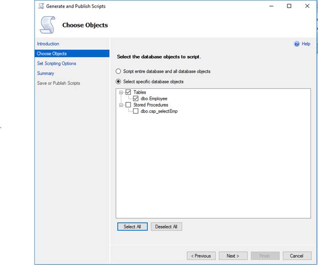 Taking Scripts From Sql Server