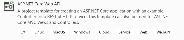 Telemetry in ASP.Net Core Web API