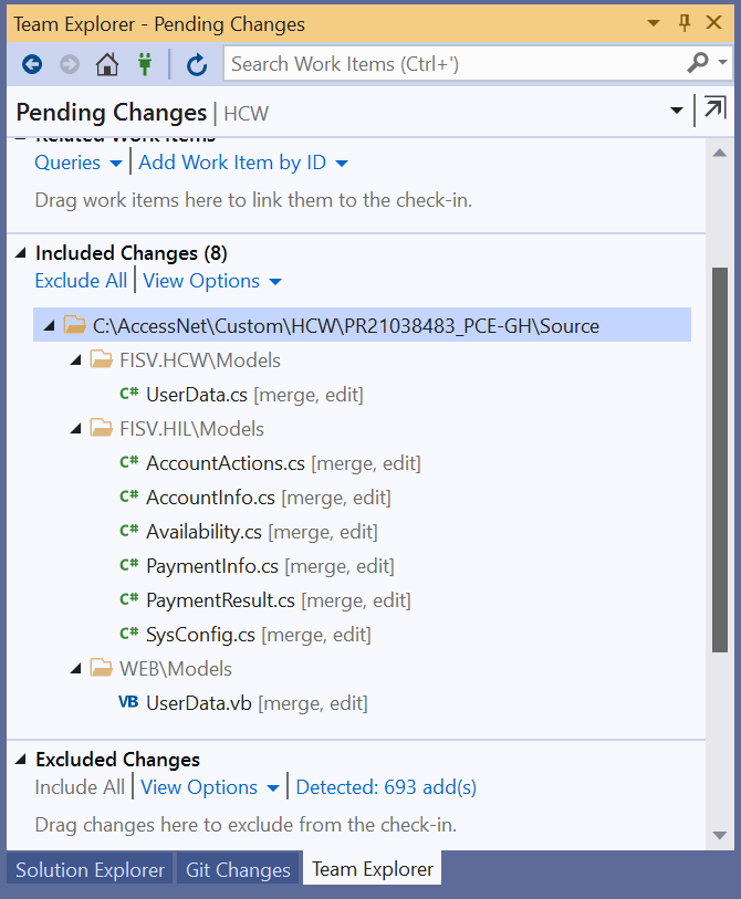 Source Control (2-2), TFS - Merge