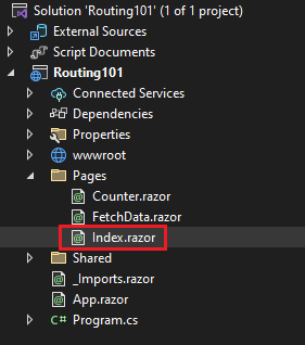 Routing In Blazor