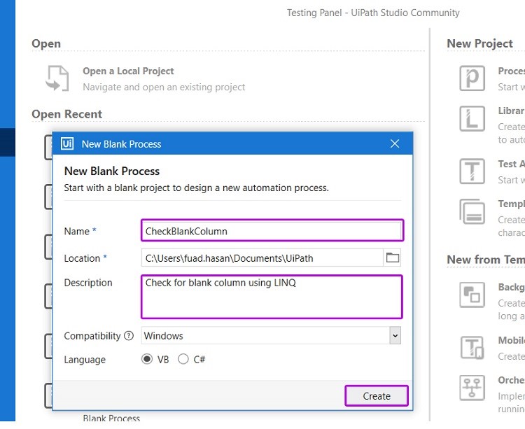 Find Blank Column Using LINQ In UiPath Find Blank Column Using LINQ In UiPath