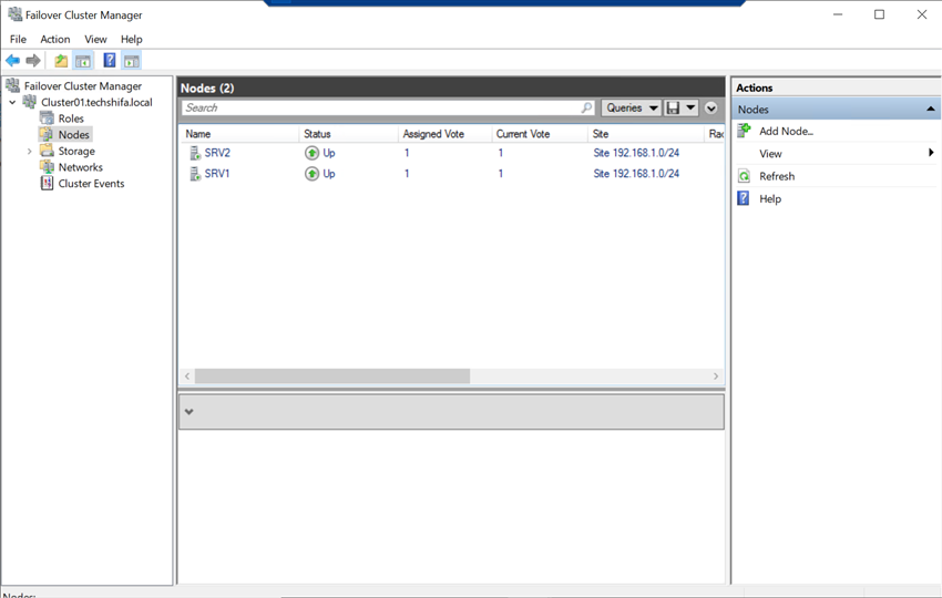 Install And Configure Two Node Failover Cluster 9674
