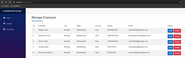 Understanding CRUD Operation in Blazor